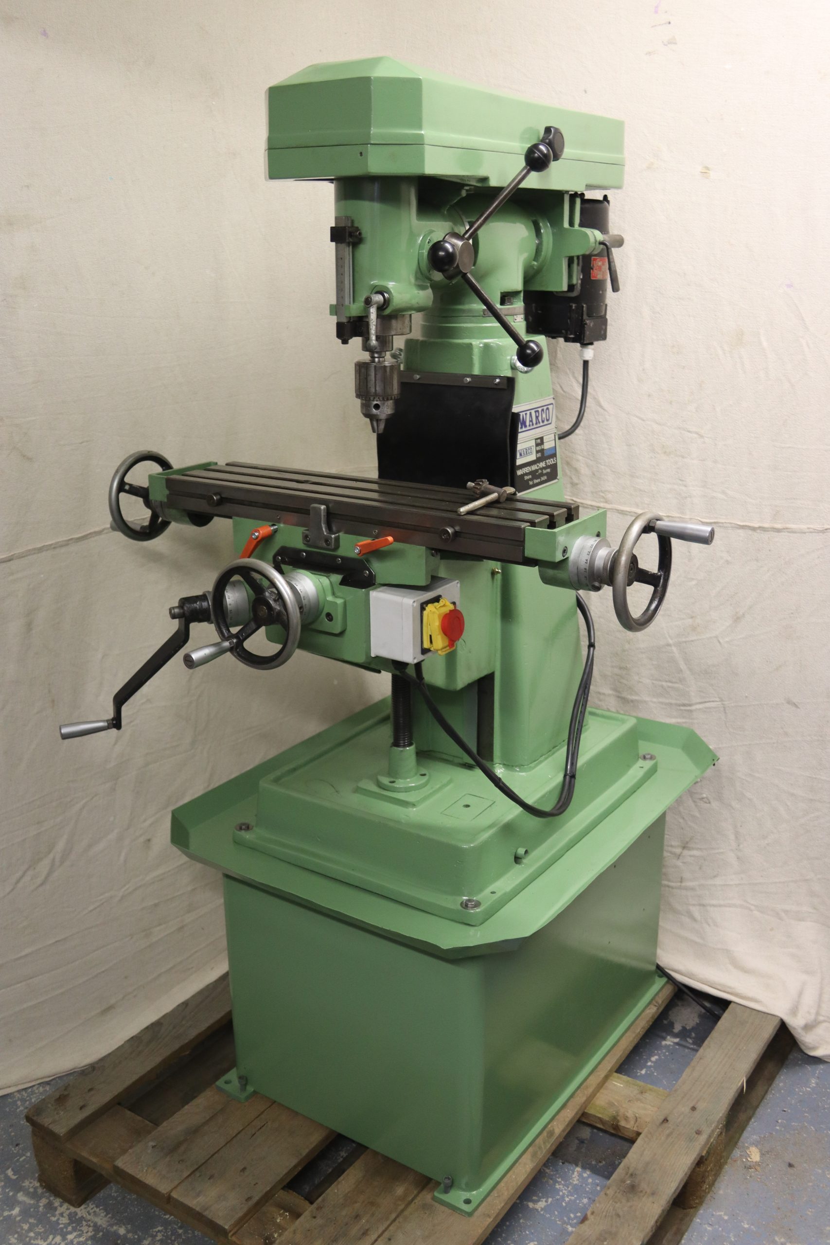 Warco VMC turret mill – SuffolkSteam