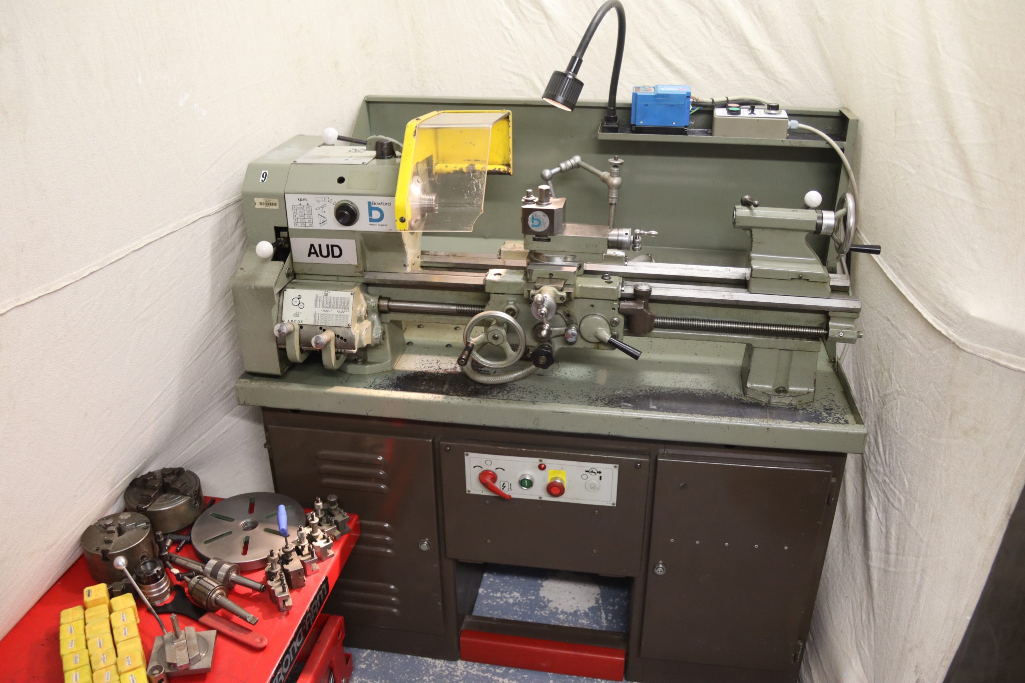 Boxford 5″ AUD lathe – SuffolkSteam