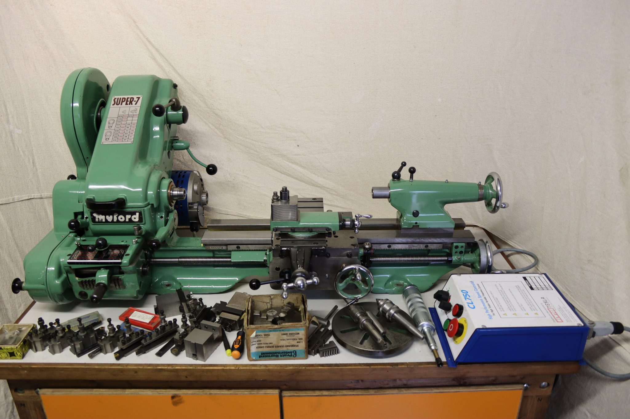 Myford Super 7 SK155523 – SuffolkSteam