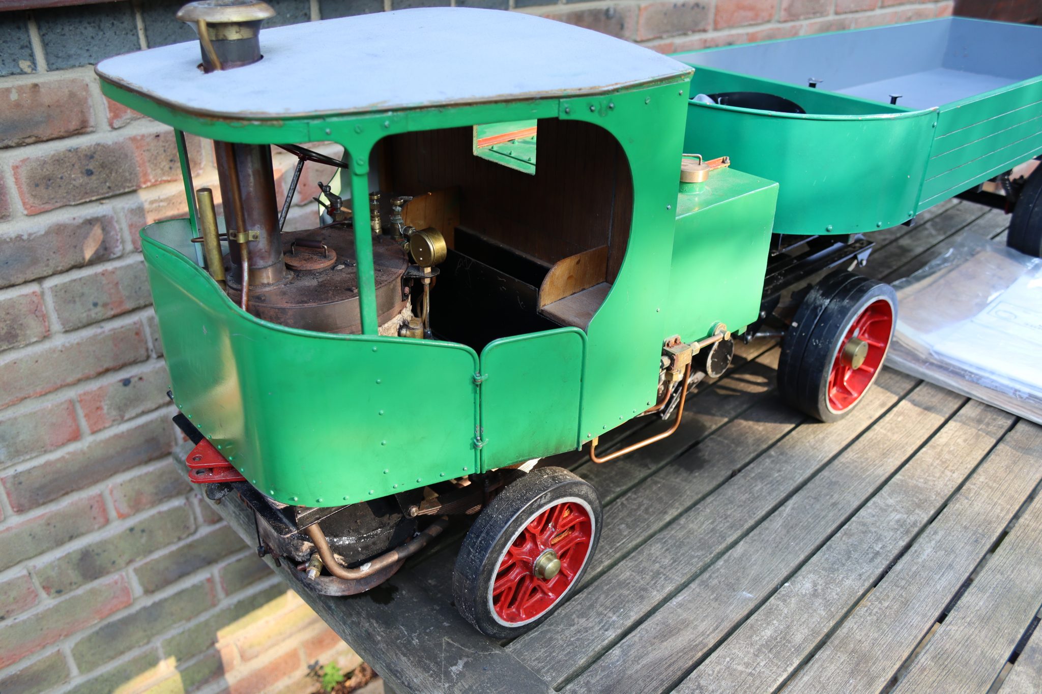 Clayton Undertype Steam Wagon – 2″ scale – SuffolkSteam