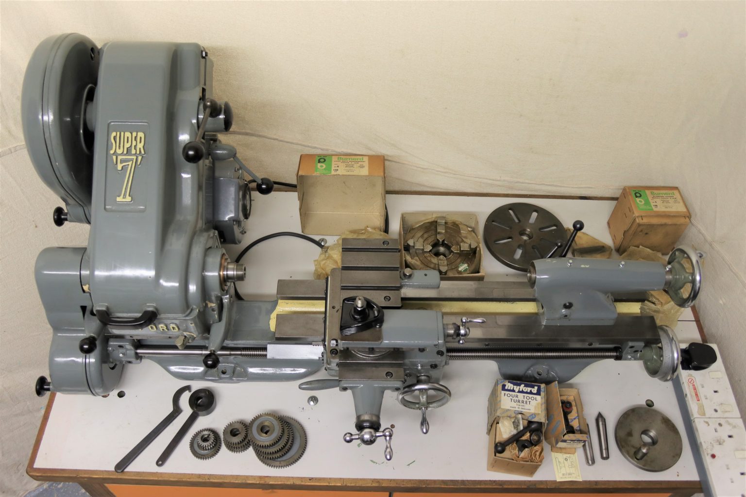 Myford Super 7 SK99692 – SuffolkSteam