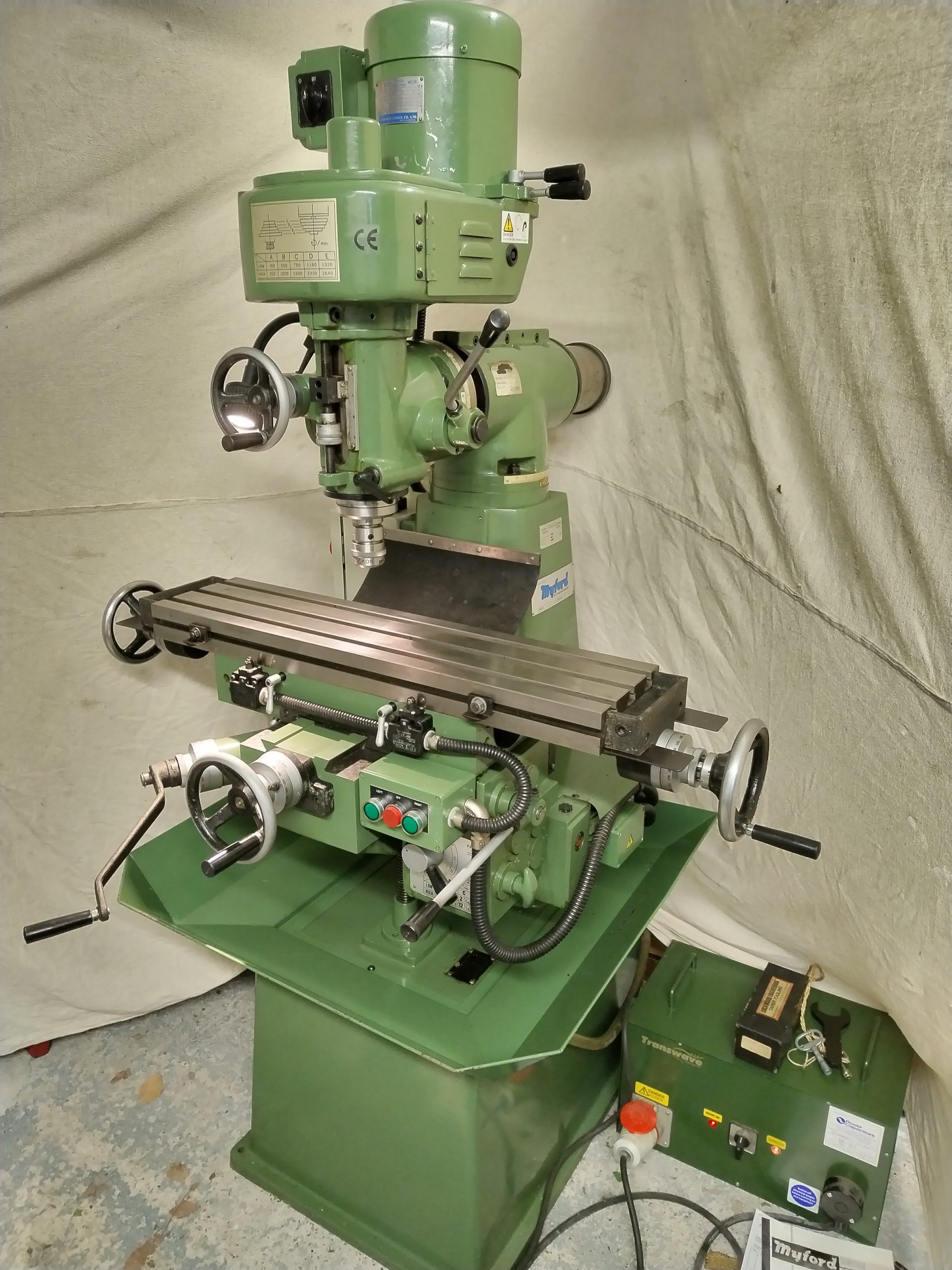 Myford VMF mill – SuffolkSteam